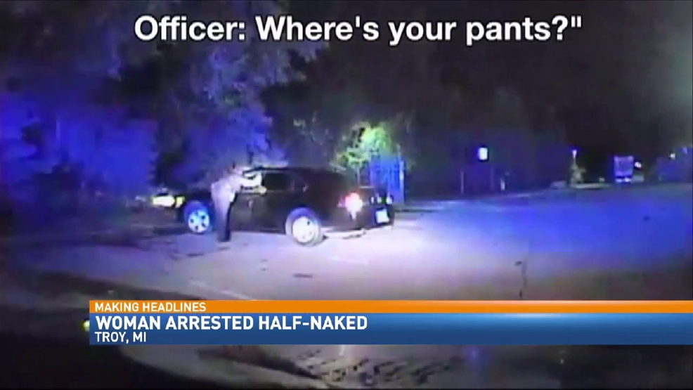 Woman Pulled Over For Drunk Driving Not Wearing Pants Wwmt