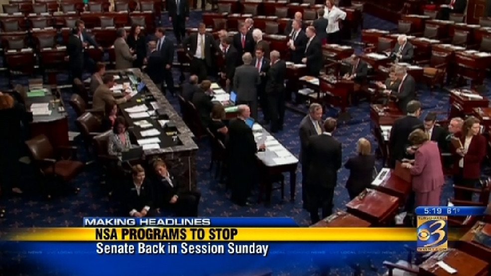 Senate meeting in rare Sunday session over NSA surveillance programs | WWMT