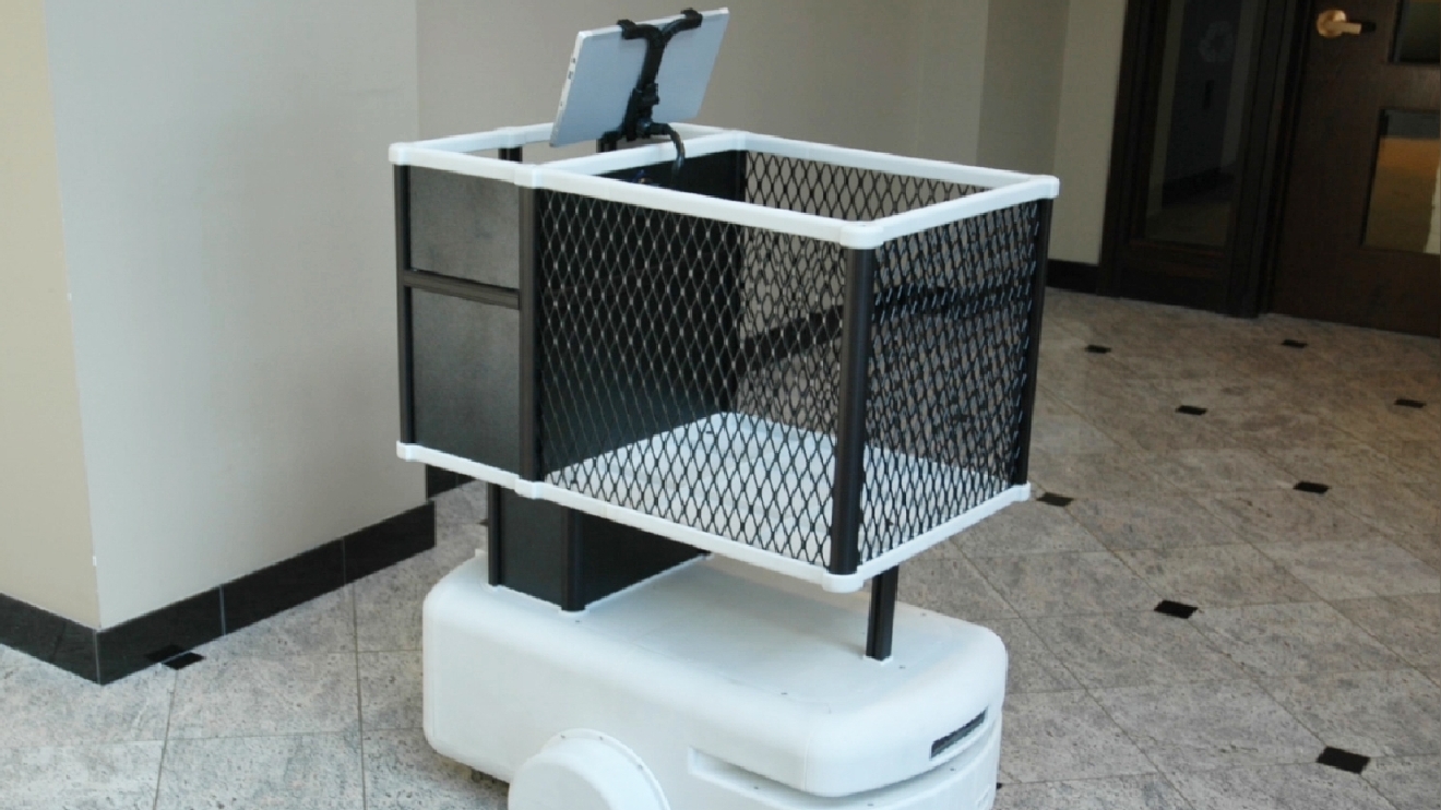 This robot shopping cart pushes itself and knows right where the ...