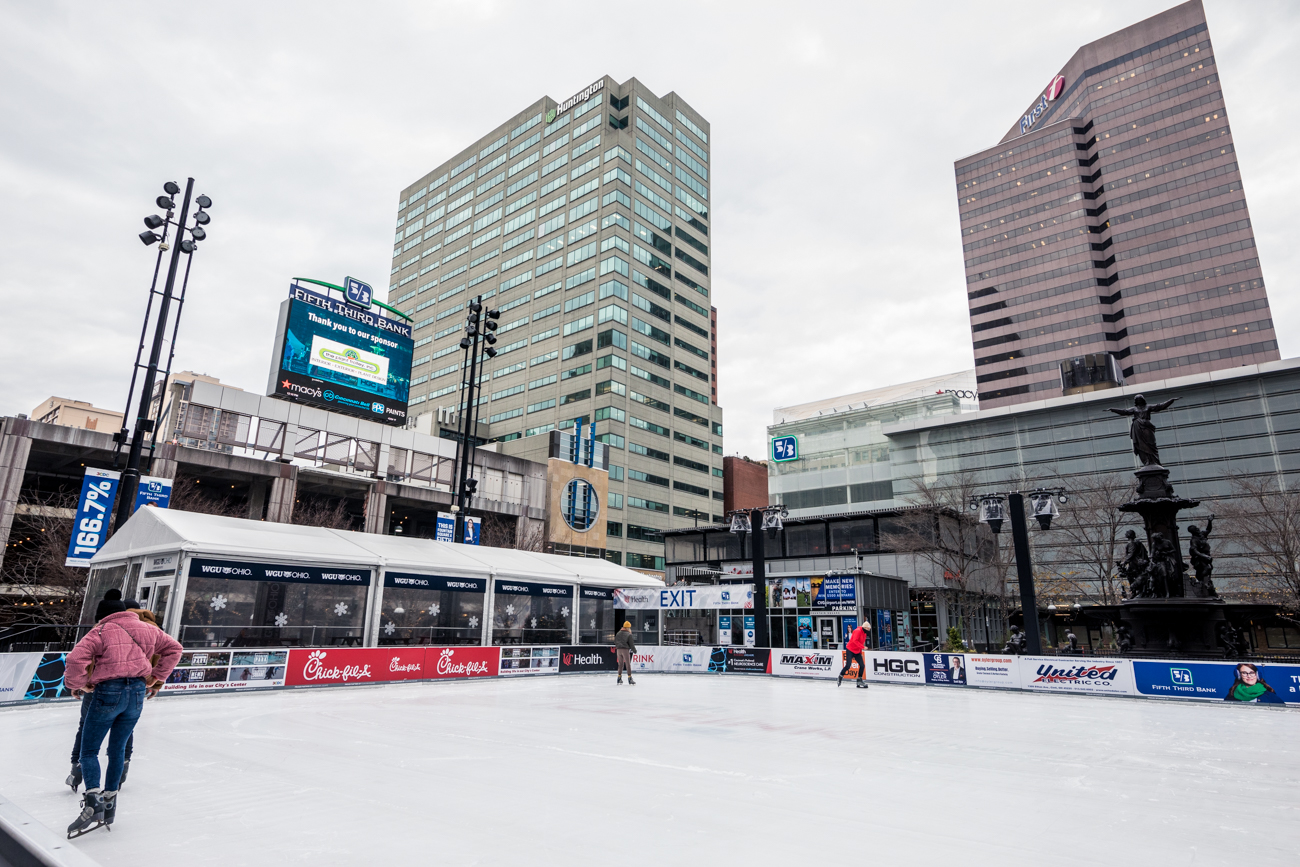 Bumper Cars on Ice? Downtown Has Them Until February | Cincinnati Refined