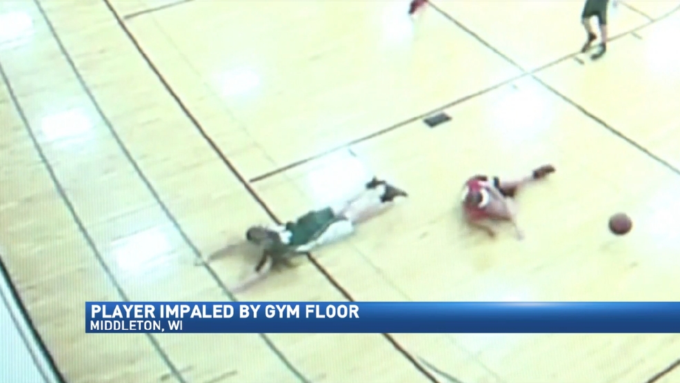 Teen impaled by wood from floor during basketball game | WWMT