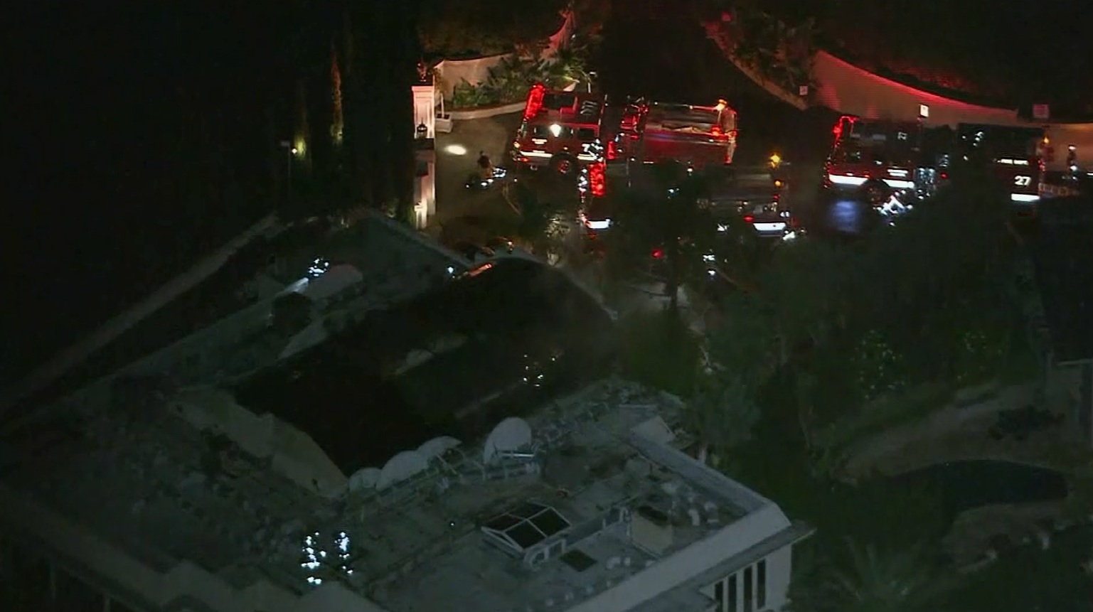 Johnny Mathis' home in the Hollywood Hills damaged by fire | WSET
