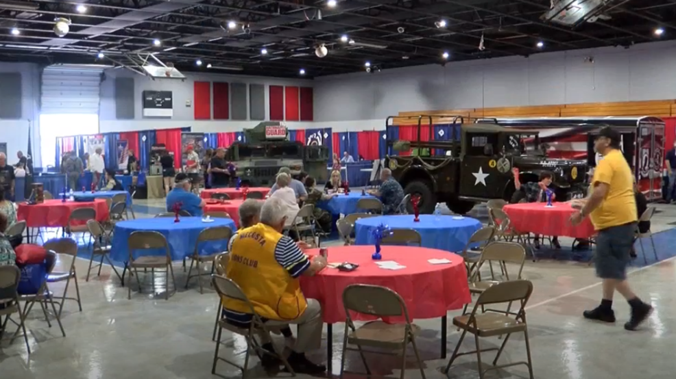 Several gather for inaugural Military Expo | WPBN
