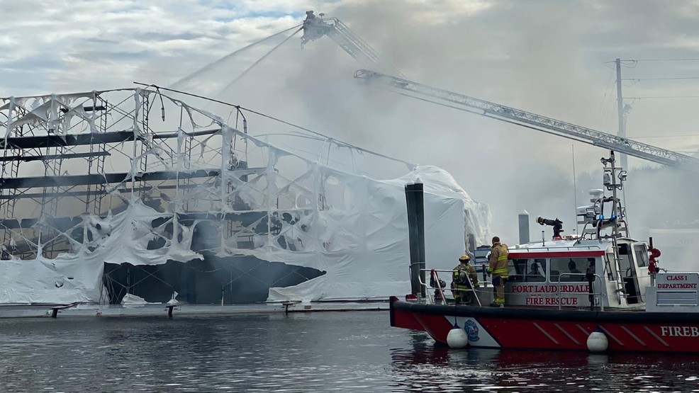 Yacht fire damage estimated at $24 million: Firefighters | WPEC