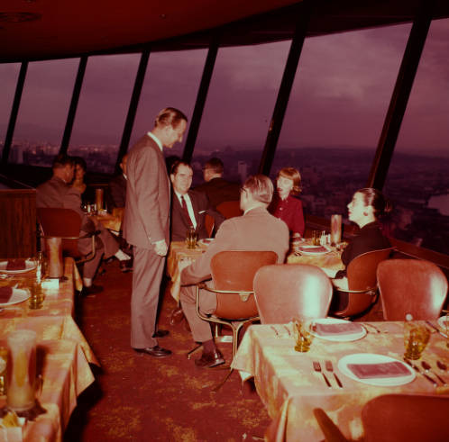 Inside The Space Needle Restaurant