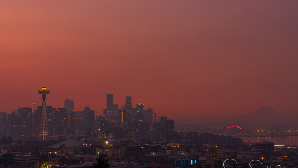 Wildfire smoke blows into Seattle as rare September windstorm blasts ...