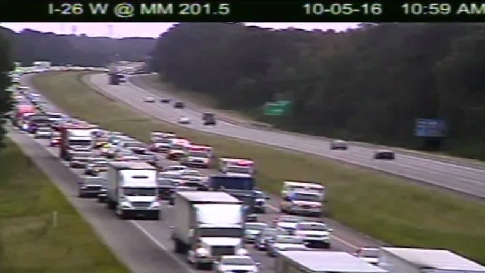 VIDEO: I-26 evacuation traffic | WCIV