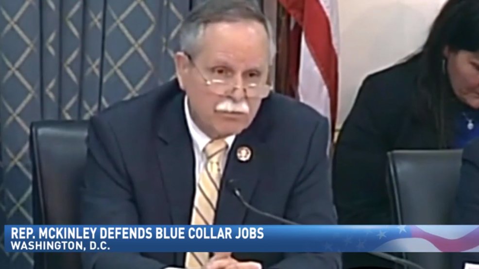 Representative David McKinley standing up for blue collar workers | WTOV