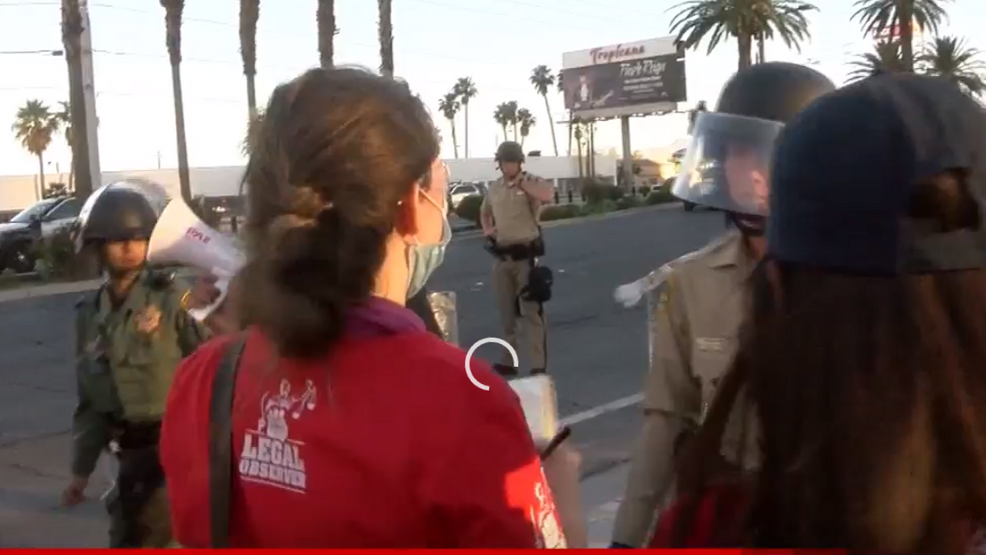Legal observer speaks out after being detained during Las Vegas Strip ...