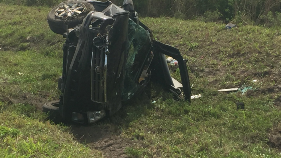 Several people pulled from canal after rollover crash in Jupiter | WPEC